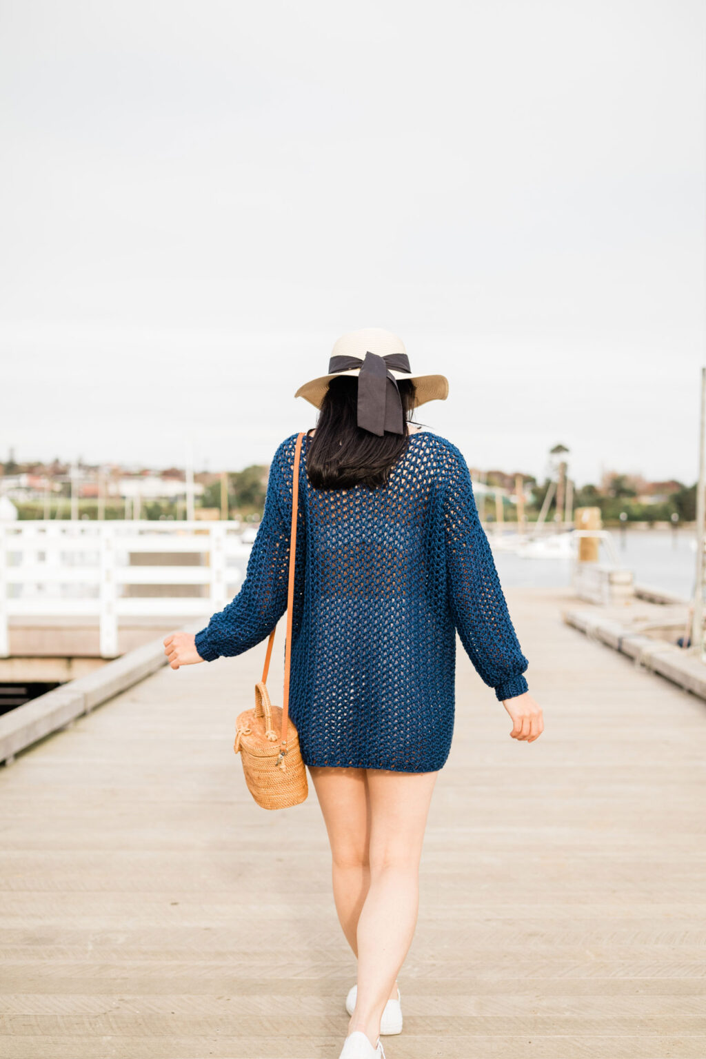 Crochet Beach Cover Up + Free Pattern | For The Frills
